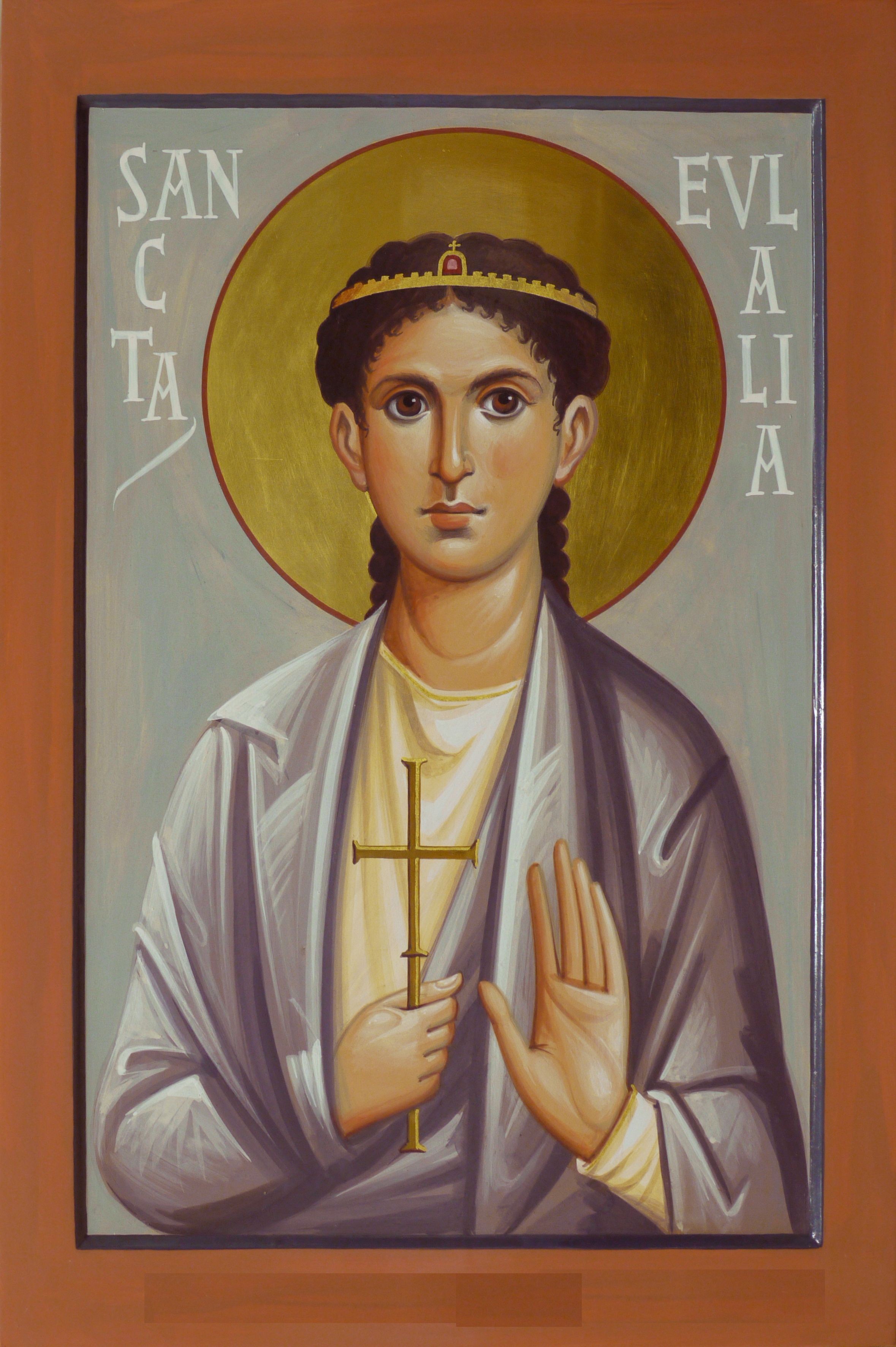 22 Αυγούστου, μνήμη της Αγίας Παιδομάρτυρος Ευλαλίας, πολιούχου ...